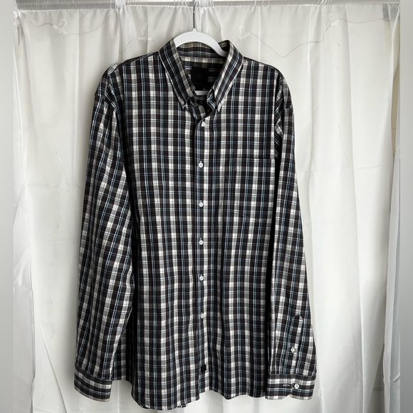 F/X Fusion | Shirts | Fx Fusion Mens Button Down Shirt Xxl Gray | Poshmark